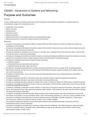 Introduction To Systems And Networking CS2200 Syllabus For Course Hero