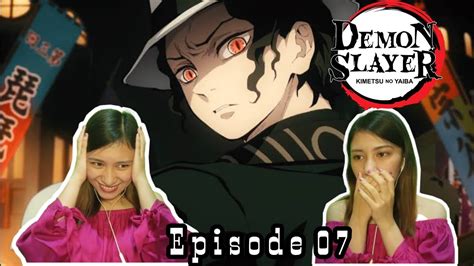 Meeting Kibutsuji Muzan Demon Slayer Reaction Episode 7 Youtube