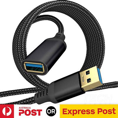 USB Extension Data Cable USB 3 0 Male To Female Adpter Cord For PC Laptop Camera EBay Australia