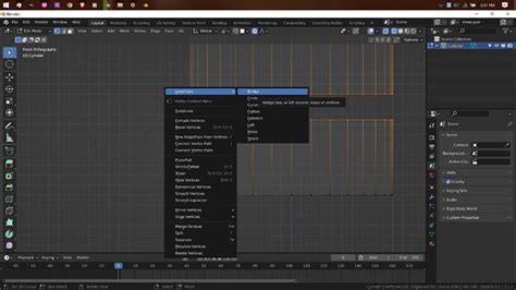 Making A Face Between Two Edge Loops On One Object Modeling Blender Artists Community