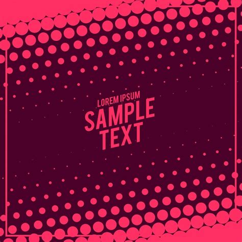 Free Vector Abstract Big Halftone Pattern Design