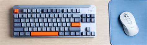 Logitech Signature K855 Wireless Mechanical TKL Keyboard, TTC Red ...