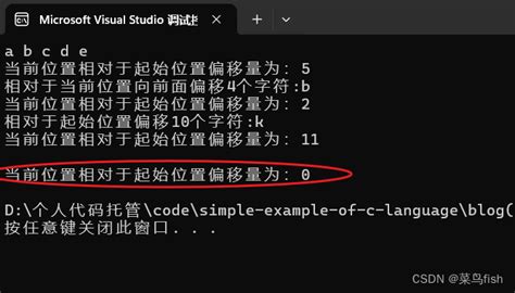 文件的随机读写 fseek ftell rewind函数 ——案例详解 csdn博客