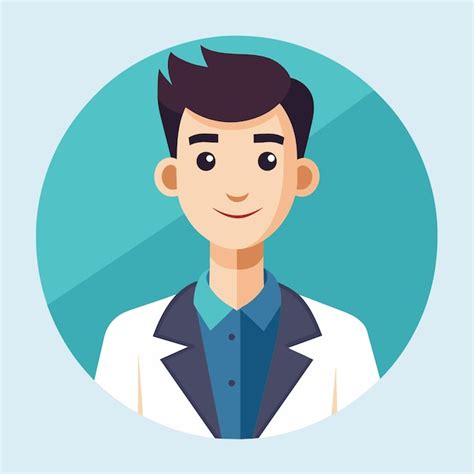 Astrophysicist Vector Character In Flat Style Premium Ai Generated Vector