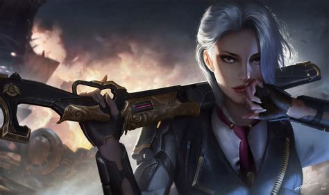 Ashe Wallpaper 4k