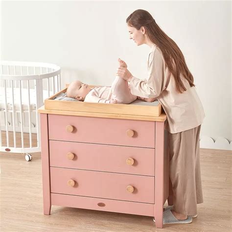 Universal 3 Drawer Chest Cherry Blue Barley Oak Piccolo House Asia