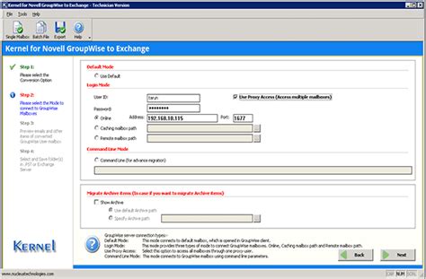 GroupWise To Office 365 Tool Migrate Single Or Multiple GroupWise