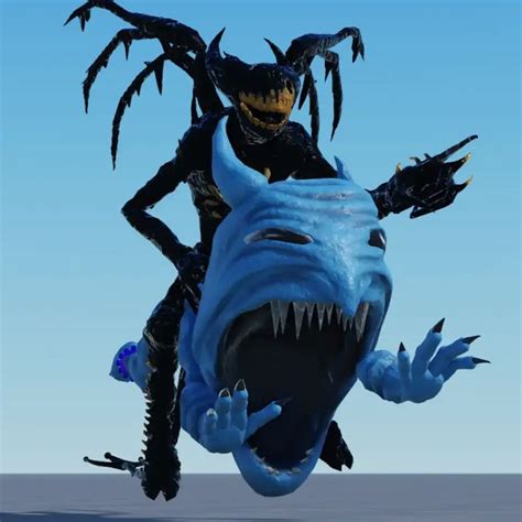 Inkfell Riding Cito Oni Character Art Silly Pictures Bleach Anime