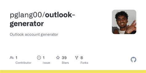 Github Pglang00 Outlook Generator Outlook Account Generator