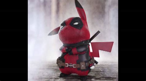 Pikachu Se Fusiona Con Deadpool Youtube