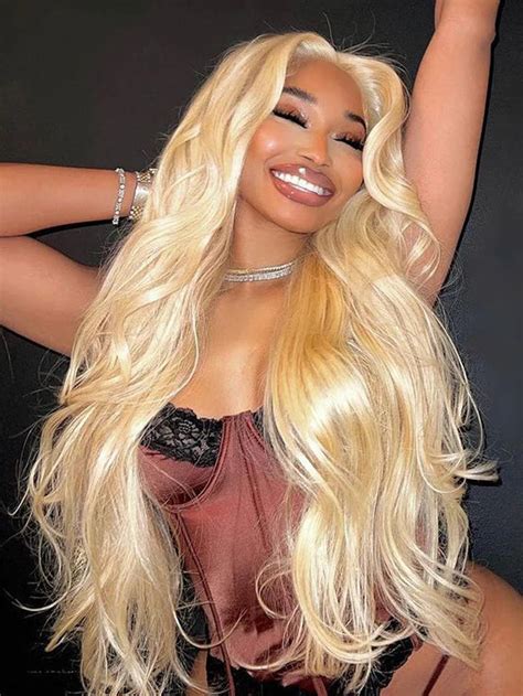 Pre Cut Pre Plucked 613 Blonde Body Wave 6x4 Glueless Lace Virgin Huma