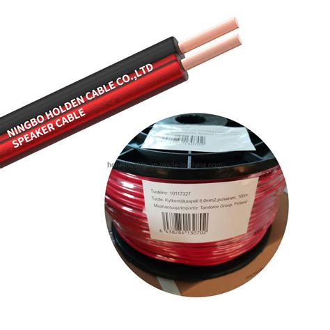 Copper Orange Speaker Cable 25mm 2x25 12 Awg Speaker Wire China