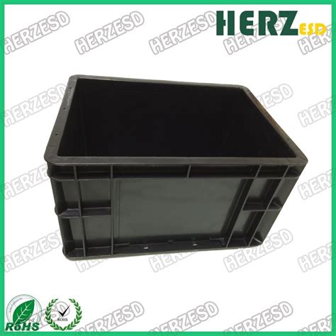 Esd Antistatic Crate Plastic Storage Circulation Box Esd Box Anti