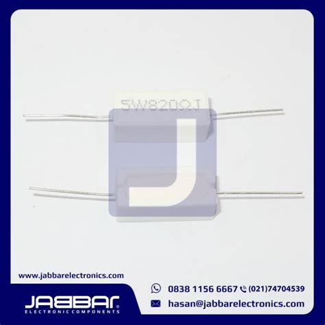 W RJ W OHM RX RESISTOR DIP CERAMICS CEMENT Lazada Indonesia