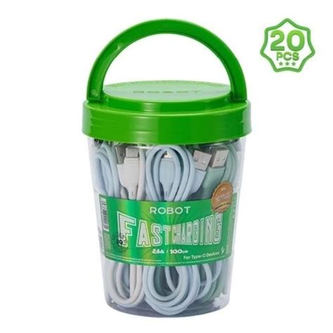 Jual Kabel Data Robot Tipe C Rbc S Usb Tipe C Box Shopee Indonesia