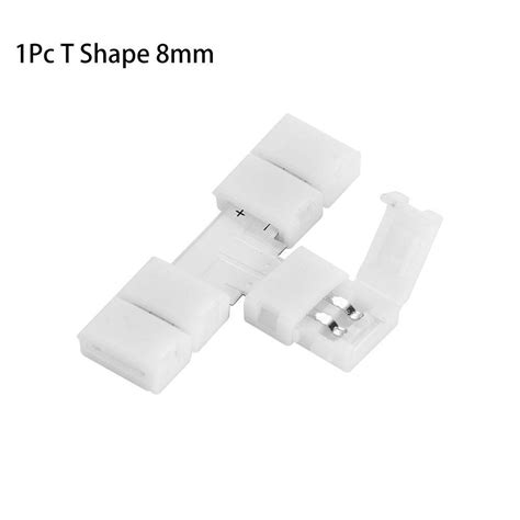 MEDUSA 1 5 10Pcs Conector De Fita LED Para Acoplador De Clip On 3528