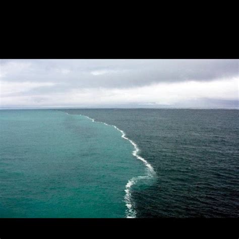 Where 2 Oceans Collide But Do Not Mix