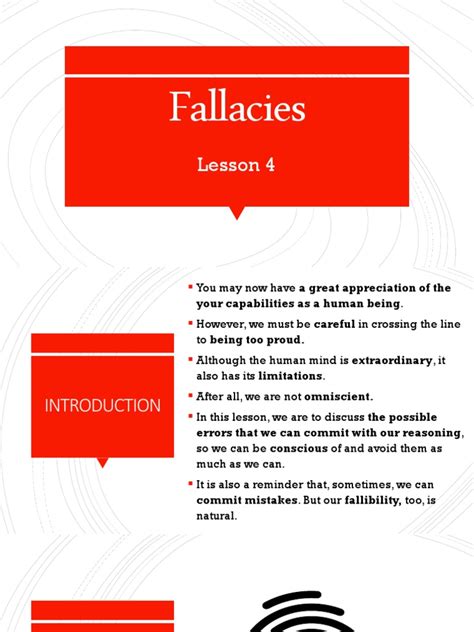 Fallacies Pdf Fallacy Argument