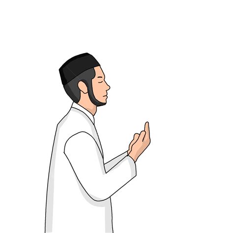 رجل مسلم يصلي الذكر يصلي مسلم Png وملف Psd للتحميل مجانا