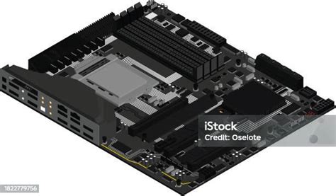 An Illustration Of The Components Of A Basic Computercomputer Technology In The Workplace