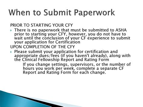 CFYs and Certification - ppt download