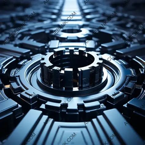 Large Six Sided Gear Hex Nut Background Aimagebank