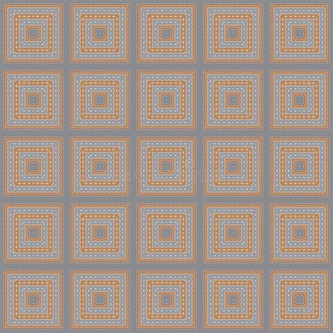 Dash Square Geometric Tile Fabric Fashion Pattern Vector Seamless