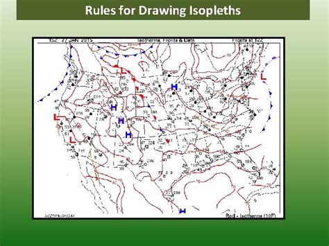 Rules For Drawing Isopleths Rules For Drawing Isopleths