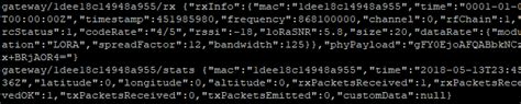Time Parameter At Lora Gateway Bridge Metadata Chirpstack Gateway