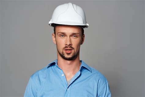 Premium Photo Man In Construction Uniform Engineer Professional Work