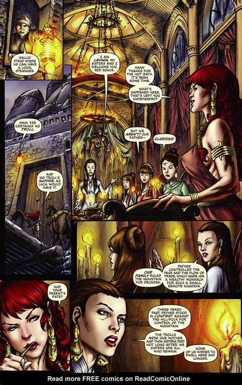 Read Online Red Sonja Travels Comic Issue Tpb 2 Part 1