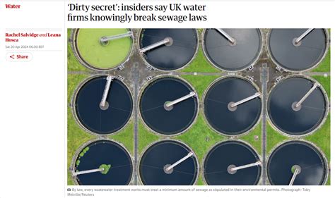 No Evidence Of Deliberate Misreporting Of Overflow Data By Scottish