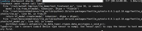 把模型部署在cpu上运行成功，但部署到gpu上却报错了 · Issue 319 · Ztxz16fastllm · Github