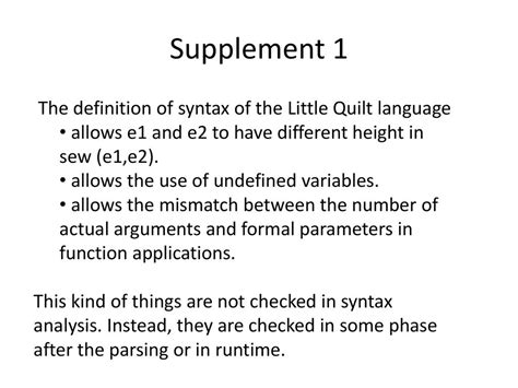 Principles Of Programming Languages Supplement Ppt Download