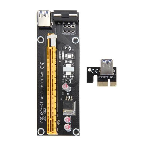USB 3.0 PCI-E Express от 1x до 16x адаптер адаптера переходной платы ...