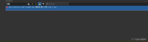 1 Error Msvc Nf Loaded But Qmakemscver Isn‘t Setwx62c2d17f67691的技术博客51cto博客