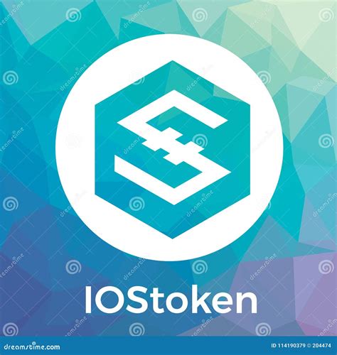 IOStoken IOST Vector Logo A Secure Scalable Blockchain For Smart