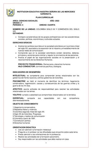 Flexibilización curricular Volumen 1 Qué entendemos por