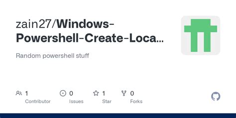 Windows Powershell Create Local Admin User CreateLocalAdmin Ps1 At