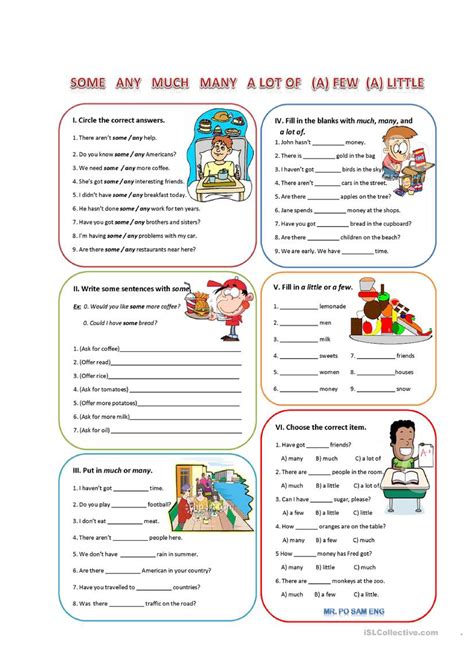 Quantifiers Vocabulary practice Inglés Instrumental I Studocu