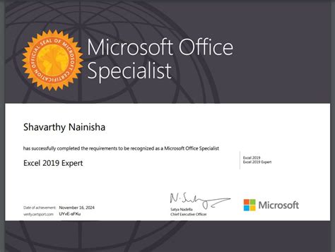 shavarthy nainisha on linkedin excelexpert excelskills