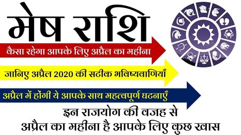 MESH मष Rashi ARIES Predictions for April 2020 Rashifal