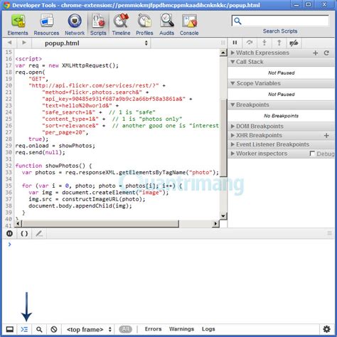 Ki M Tra Extension C A Google Chrome V I Developer Tools Quantrimang