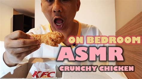 Asmr Kfc On Bedroom Thailand Crunchy Fried Chicken Wing Eating Sounds