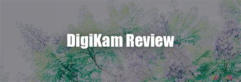 should you choose the open source digikam to manage photos