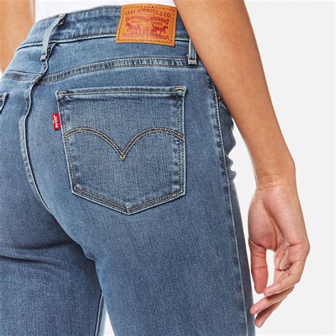 Levi S Denim Women S 712 Slim Jeans In Blue Lyst