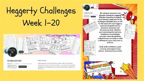 First Grade Heggerty Week 1 20 Intervention In Class Or At Home