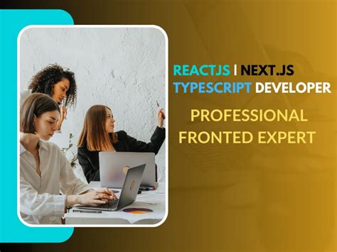 Expert Reactjs And Nextjs Developer Typescript Specialist Upwork