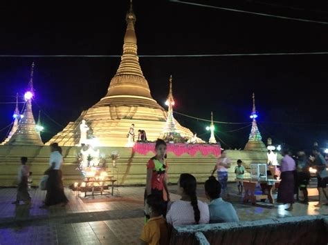 ၁၃၈၅ ခုနှစ် တပေါင်းလပြည့်နေ့တွင် ပလောက်မြို့ လာဘမာရ်အောင်သုခအေးစေတီတော
