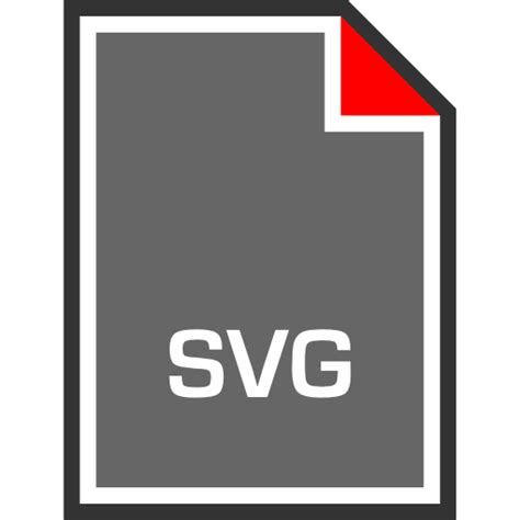 Svg File Extension Name Document Icon Files Folders Icons